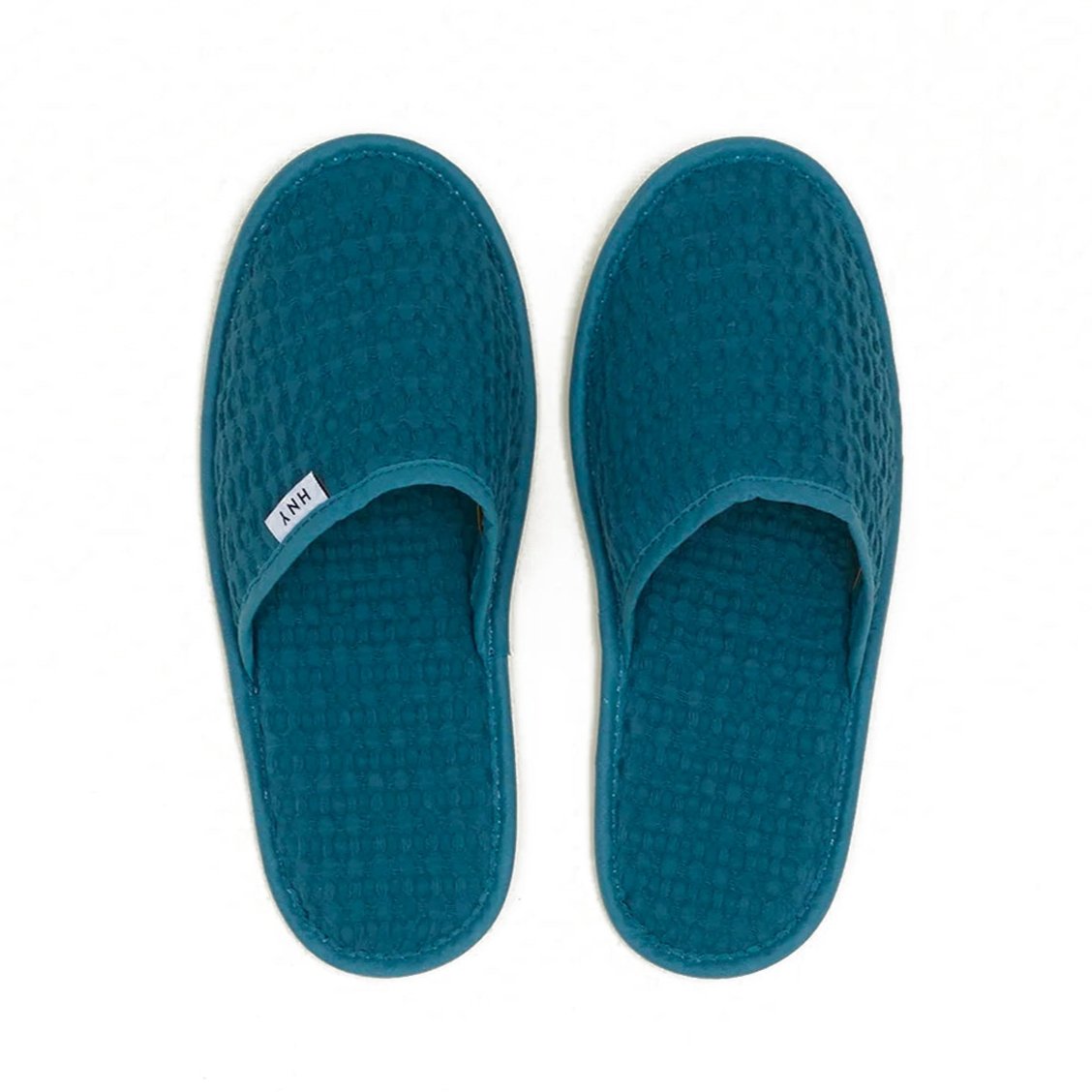 Simple Waffle Slippers - Peacock – Woonwinkel