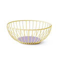 Iris Wire Basket - Small Yellow – Woonwinkel